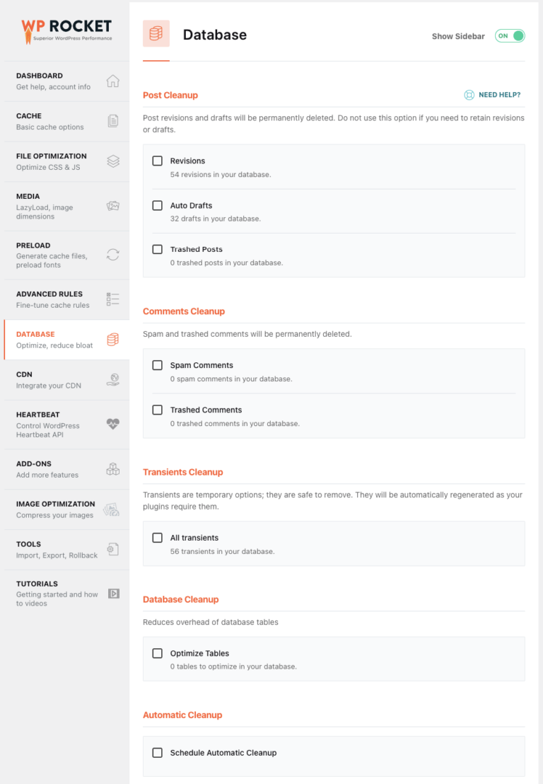 WP Rocket Review [Features, Settings & Speed Results] - FASTDOT Hosting